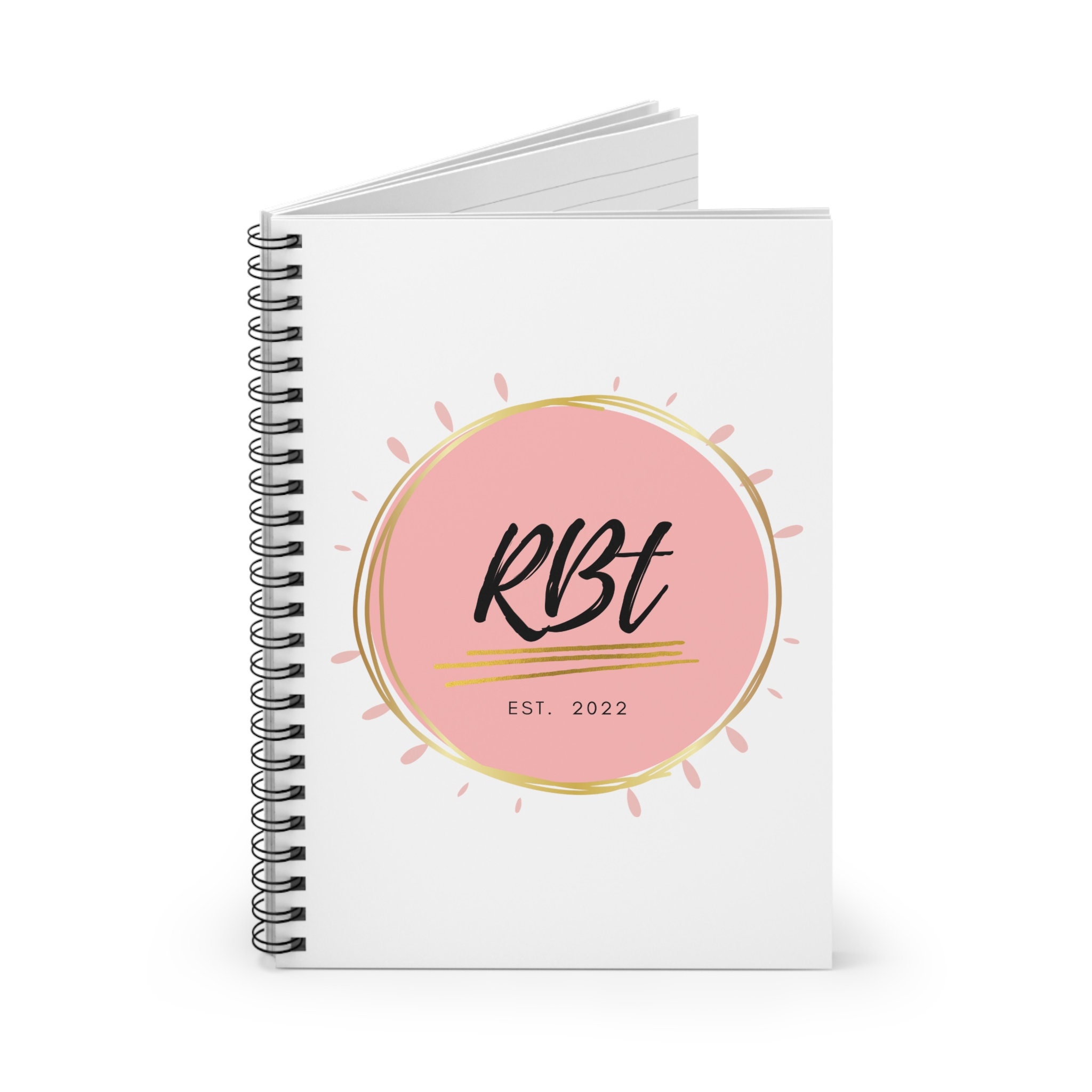 RBT Registered Behavior Technician Bright Design Spiral Notebook ...