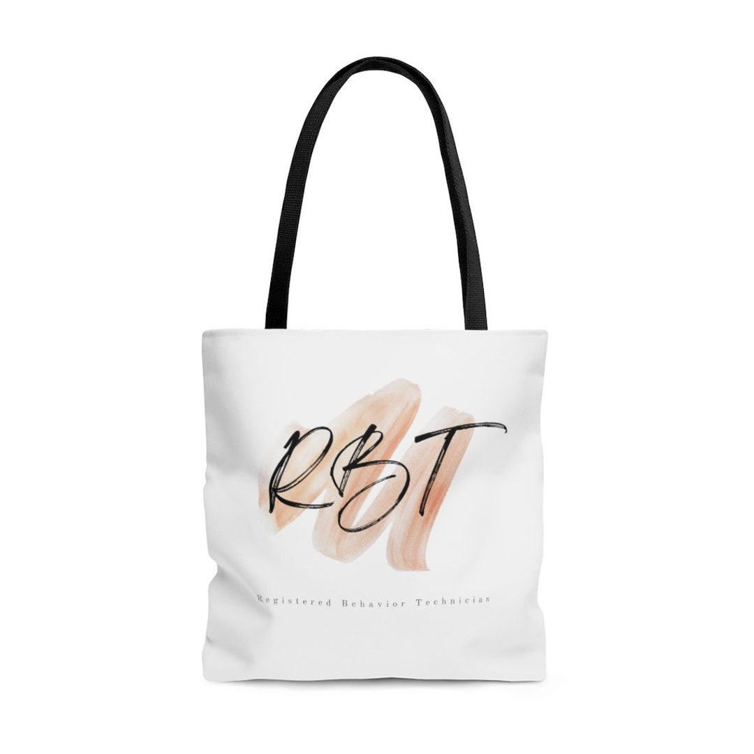 RBT Registered Behavior Technician Watercolor Design Tote Bag - Etsy