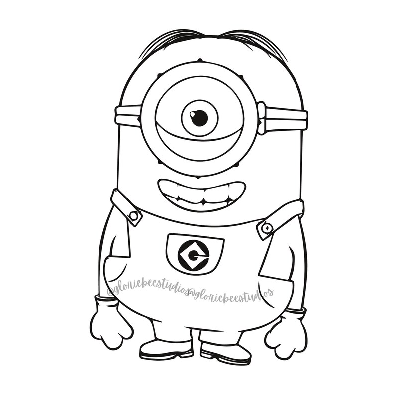 Gru & Friends Coloring Pages// Coloring Book//coloring Sheets {INSTANT ...