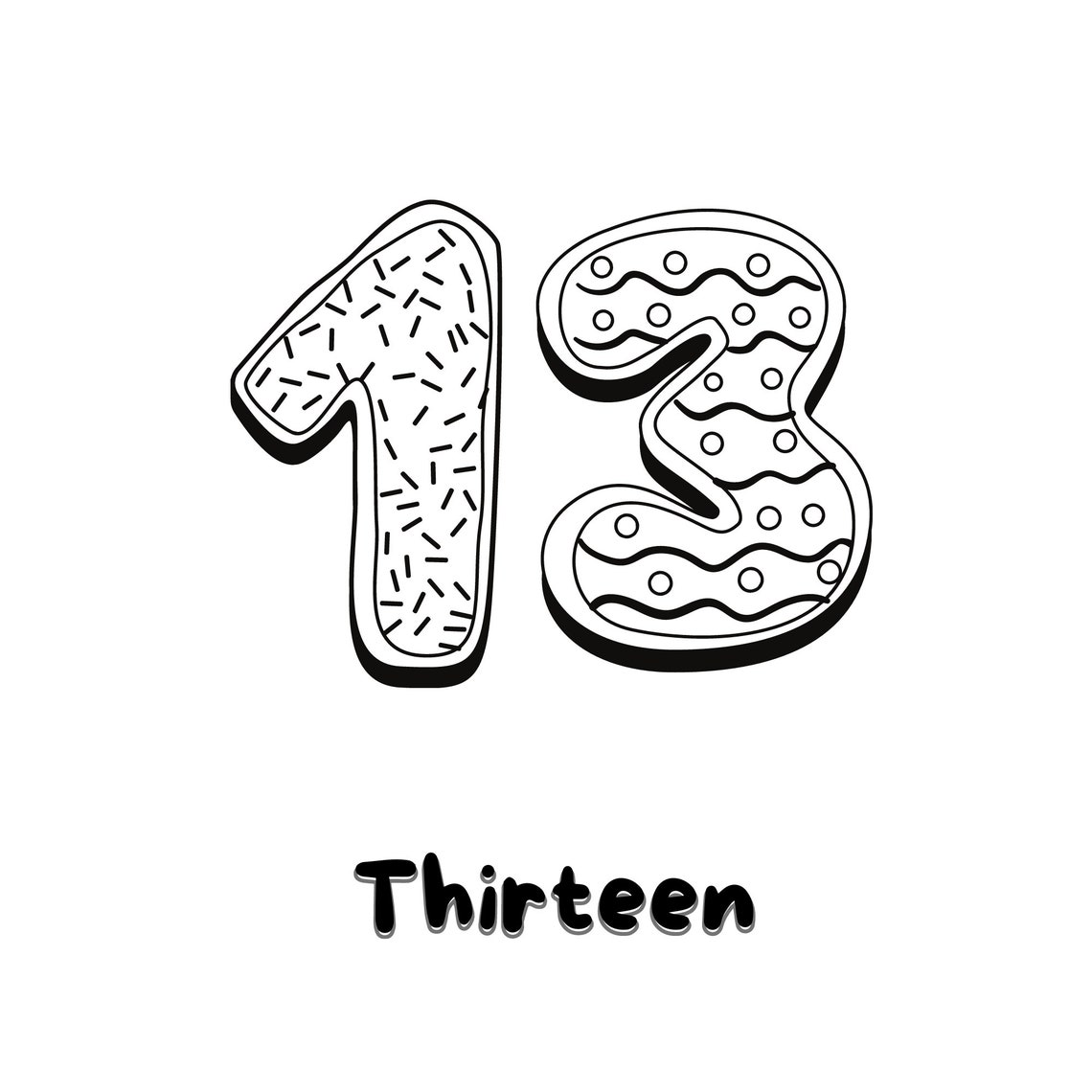 Pattern Number Coloring Sheets/ 1-50 Fun Different Pattern Coloring ...