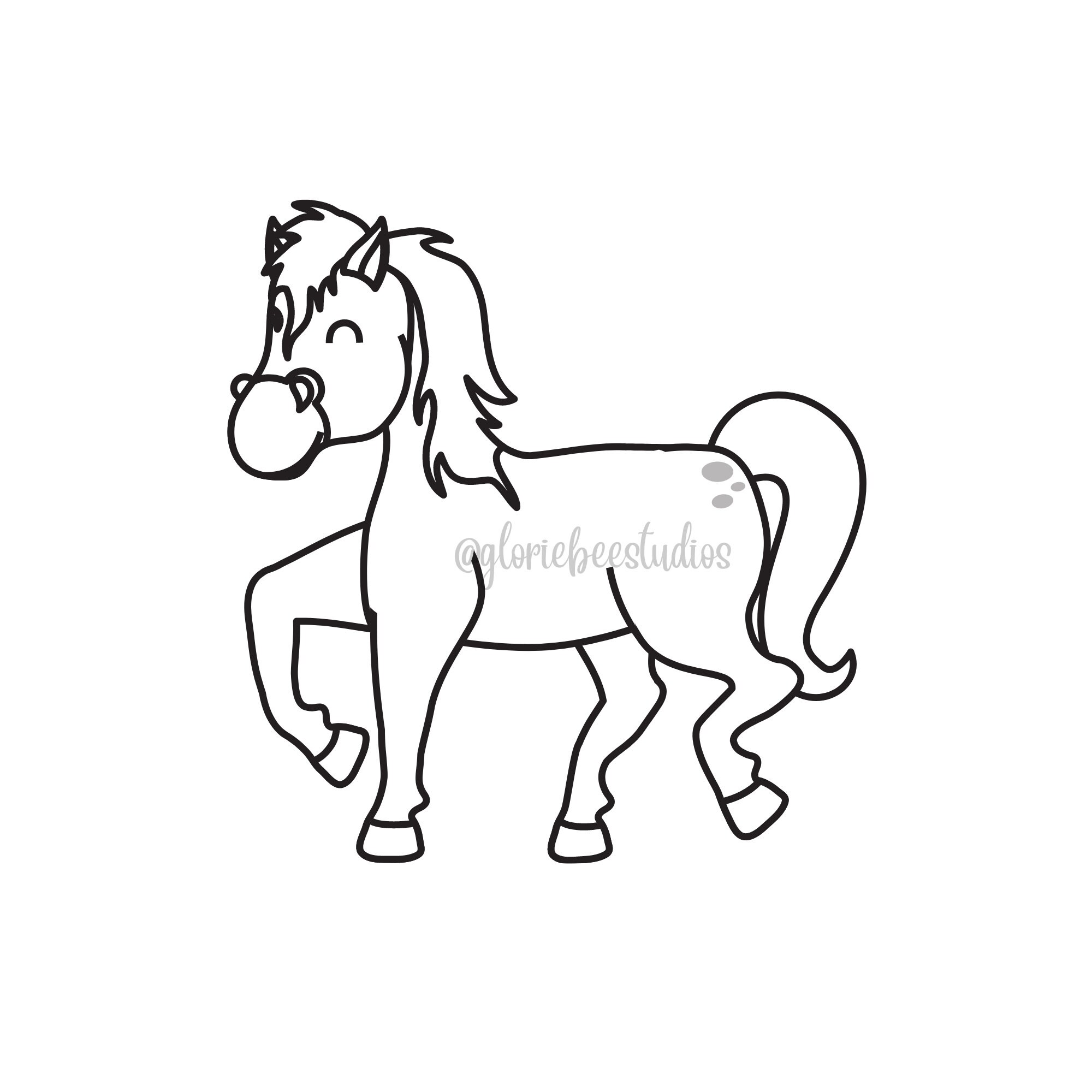 25 Pages of Zoo & Farm Animal Coloring Book - Etsy