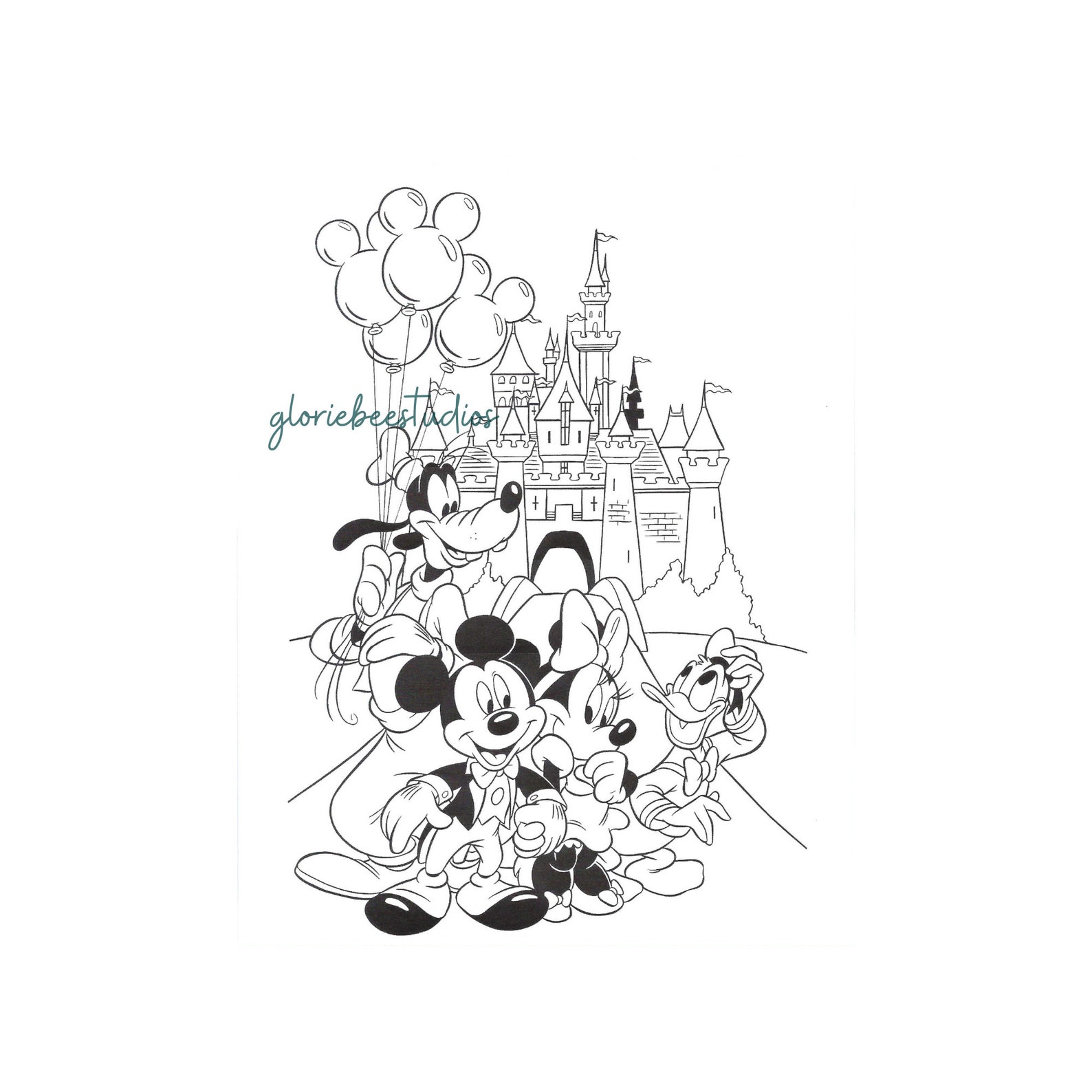 The Big Coloring Book //over 150 Coloring Pages// 5 Different ...