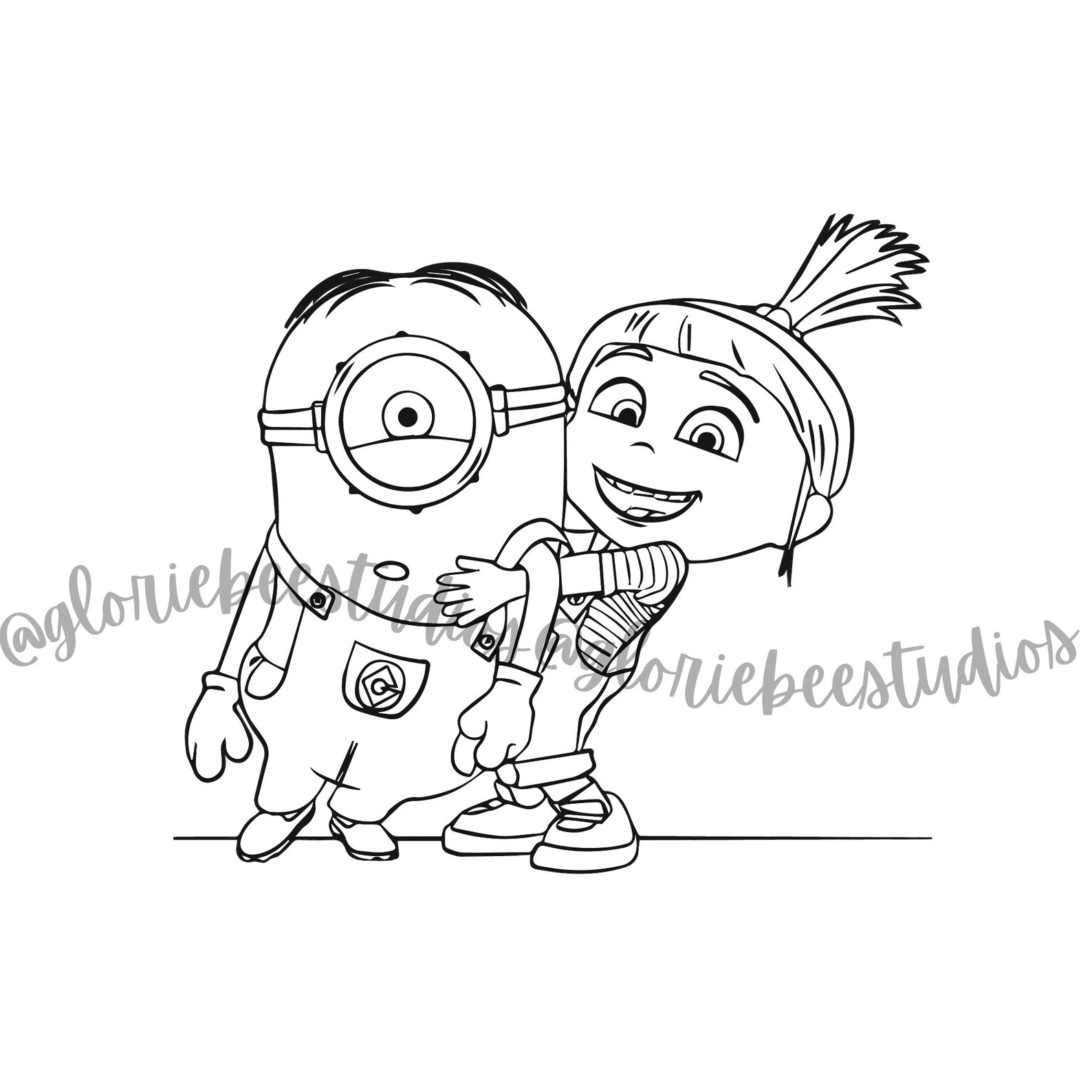 Gru & Friends Coloring Pages// Coloring Book//coloring Sheets {INSTANT ...