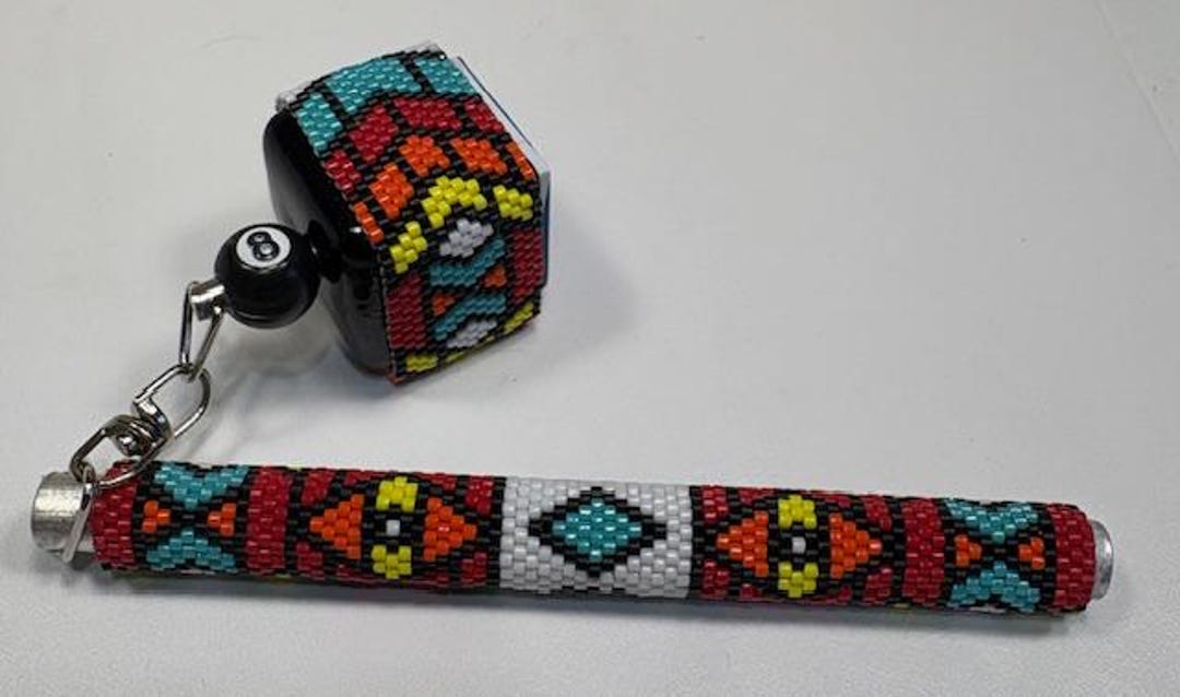 Beaded Billiard Chalk Holder - Etsy