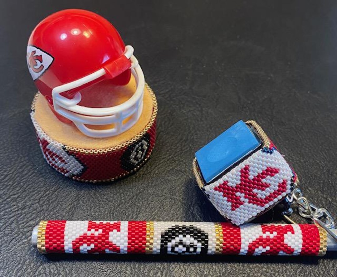 Billiard Pocket Marker and Chalker Set Chiefs - Etsy