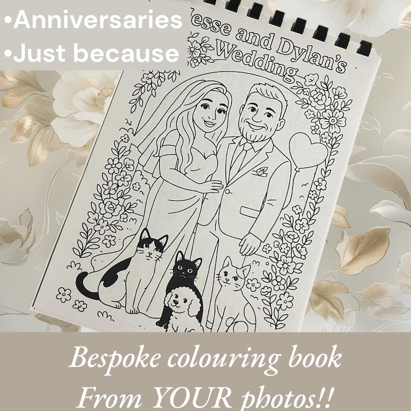 Photo Coloring Custom Made - Etsy UK