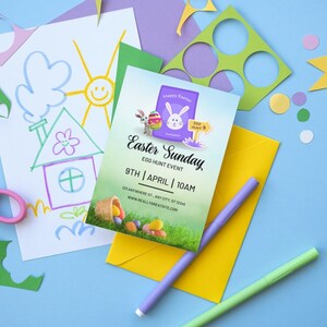 Easter Card, Printable Card, Birthday Card, Digital Card, Greeting Card ...
