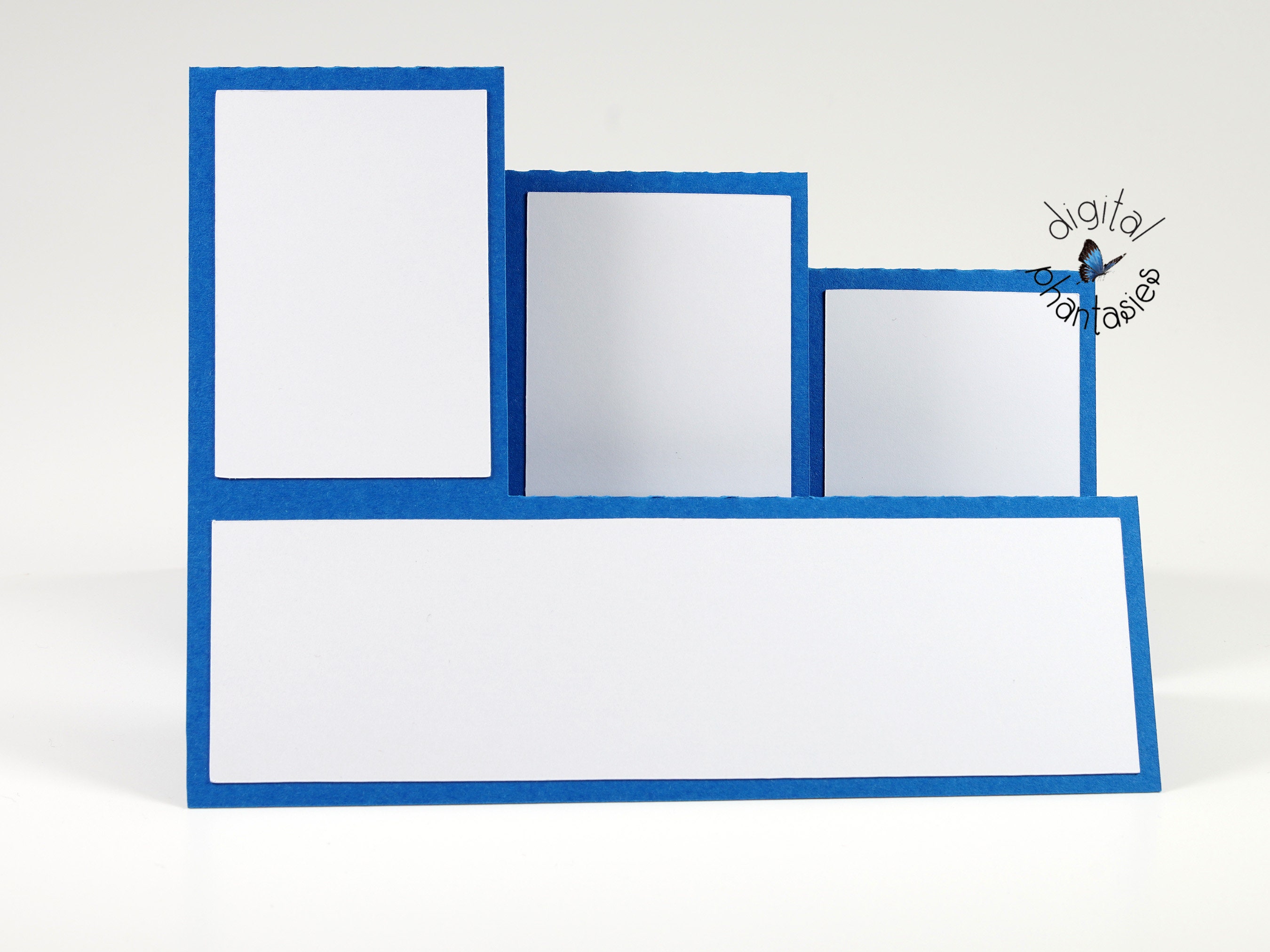 SVG Vertical Side Step Card With Envelope Cutting Files for Cricut and ...