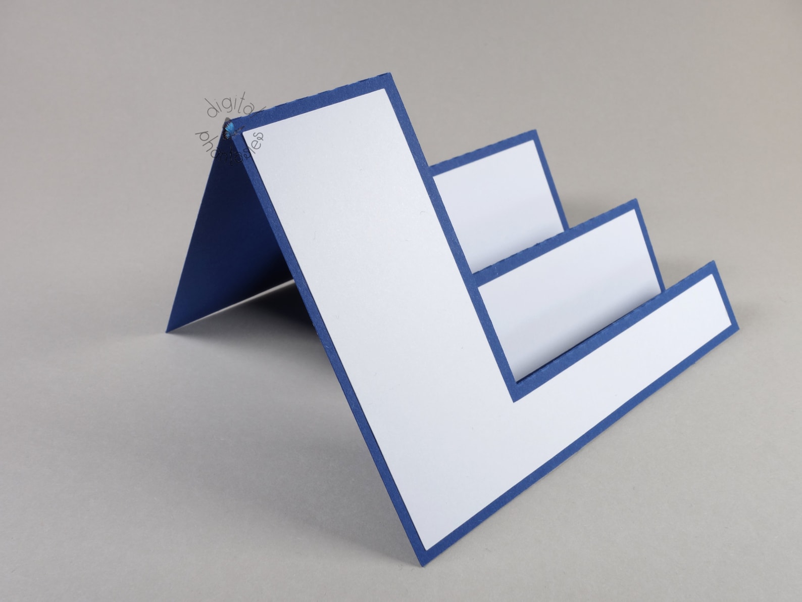 SVG Side Step Card With Envelope Cutting Files - Etsy Australia