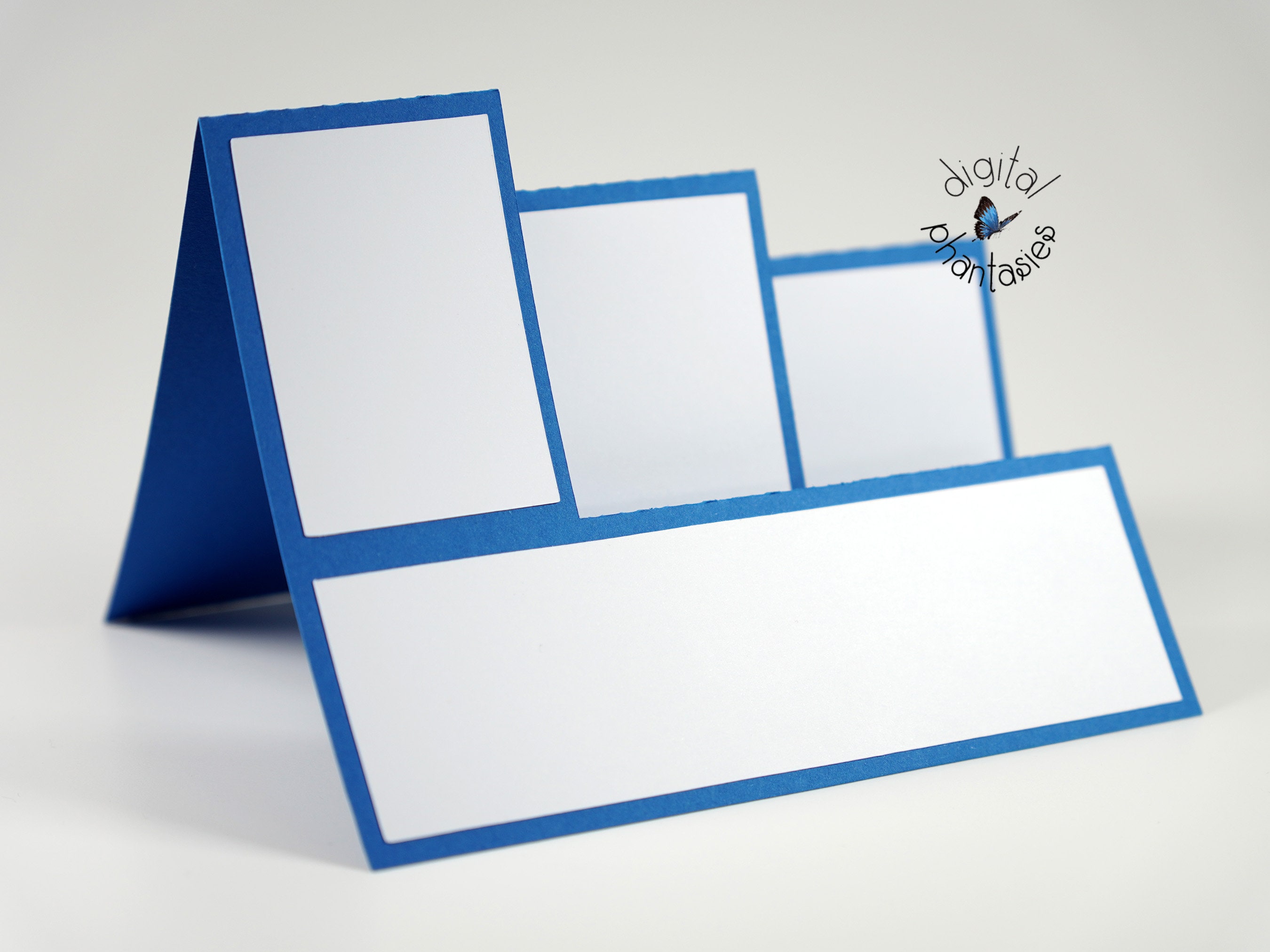 SVG Vertical Side Step Card With Envelope Cutting Files for Cricut and ...