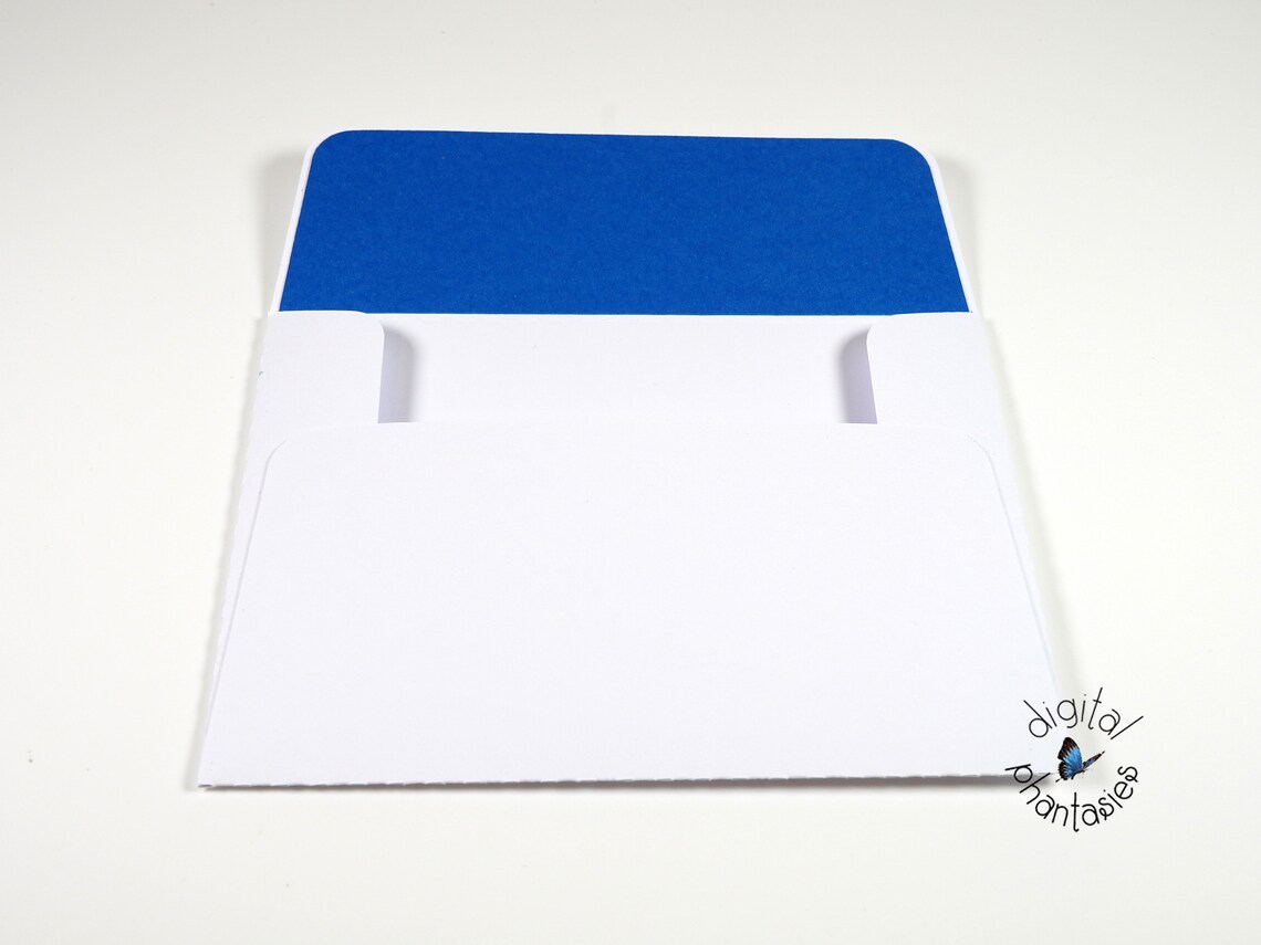 Hat and Mustache Waterfall Card With Envelope Cutting File SVG for ...