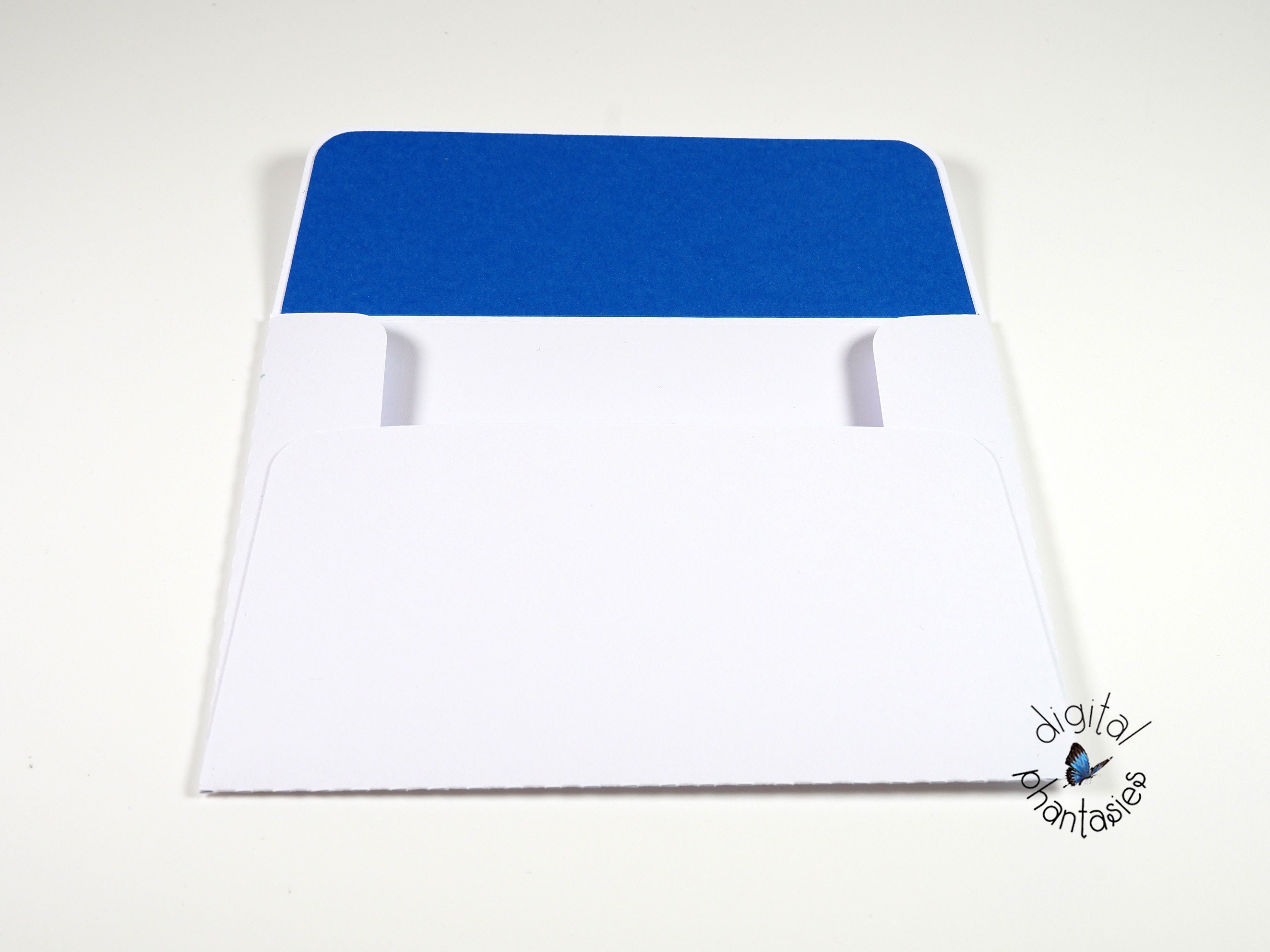 Hat and Mustache Waterfall Card With Envelope Cutting File SVG for ...