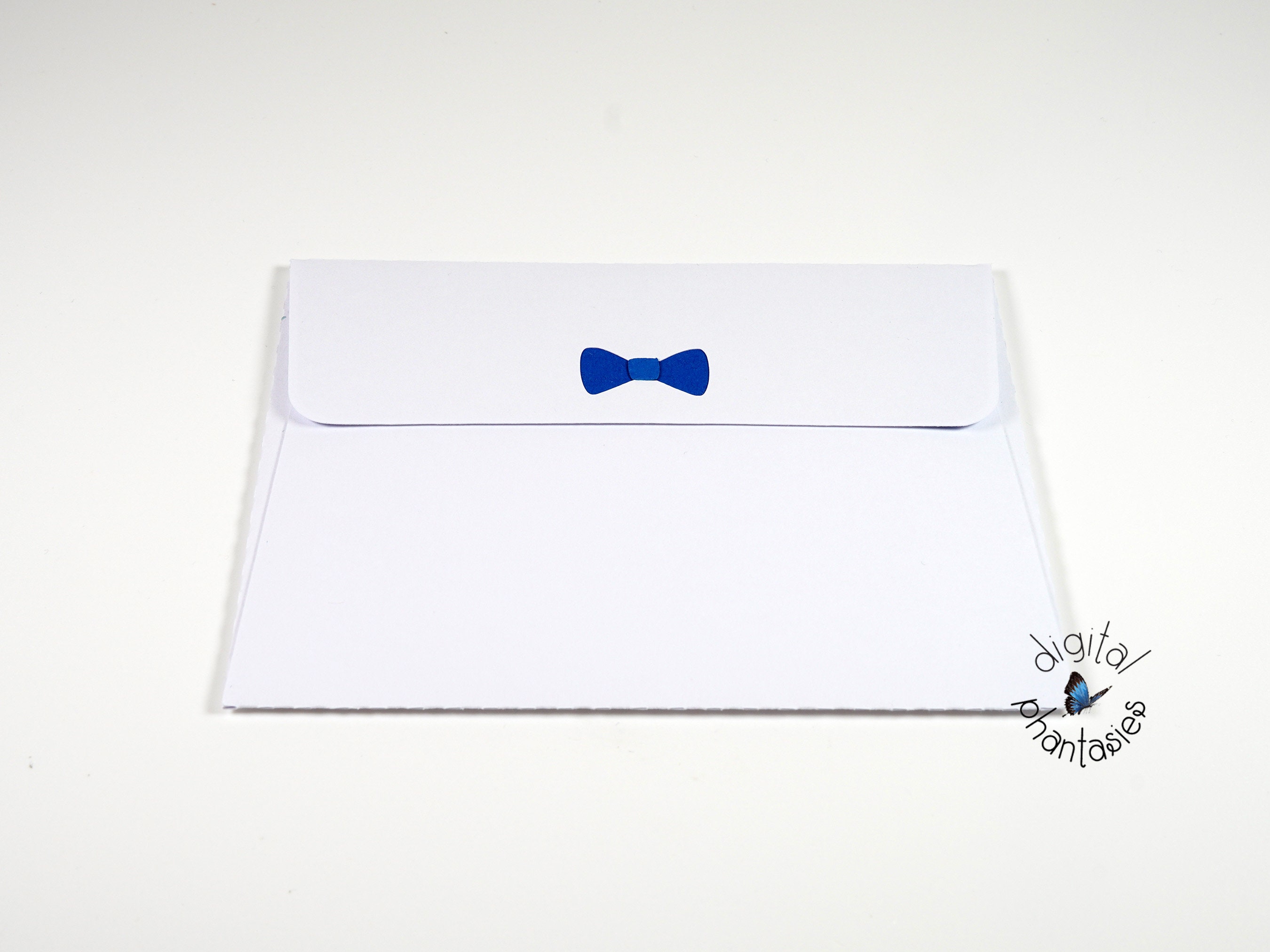 Hat and Mustache Waterfall Card With Envelope Cutting File SVG for ...