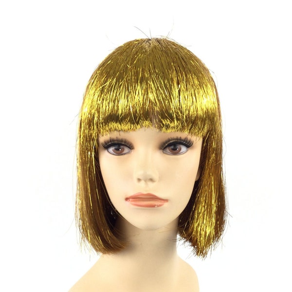 Tinsel Wig - Etsy