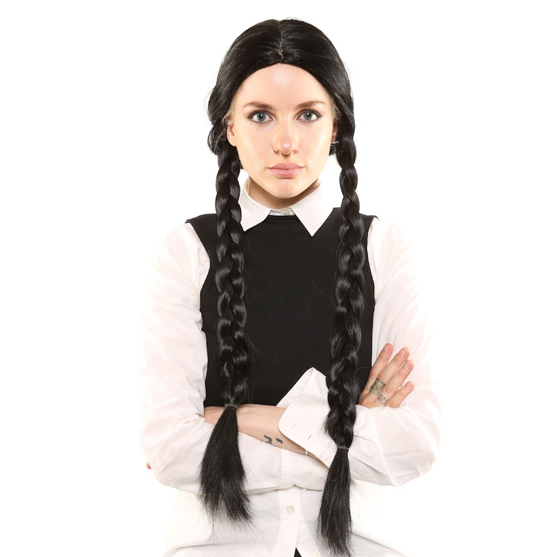Wednesday Addams Wig - Etsy