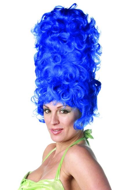 OH HOMEY! Marge Simpson Character Theatrical Costume Beehive Wig - Etsy