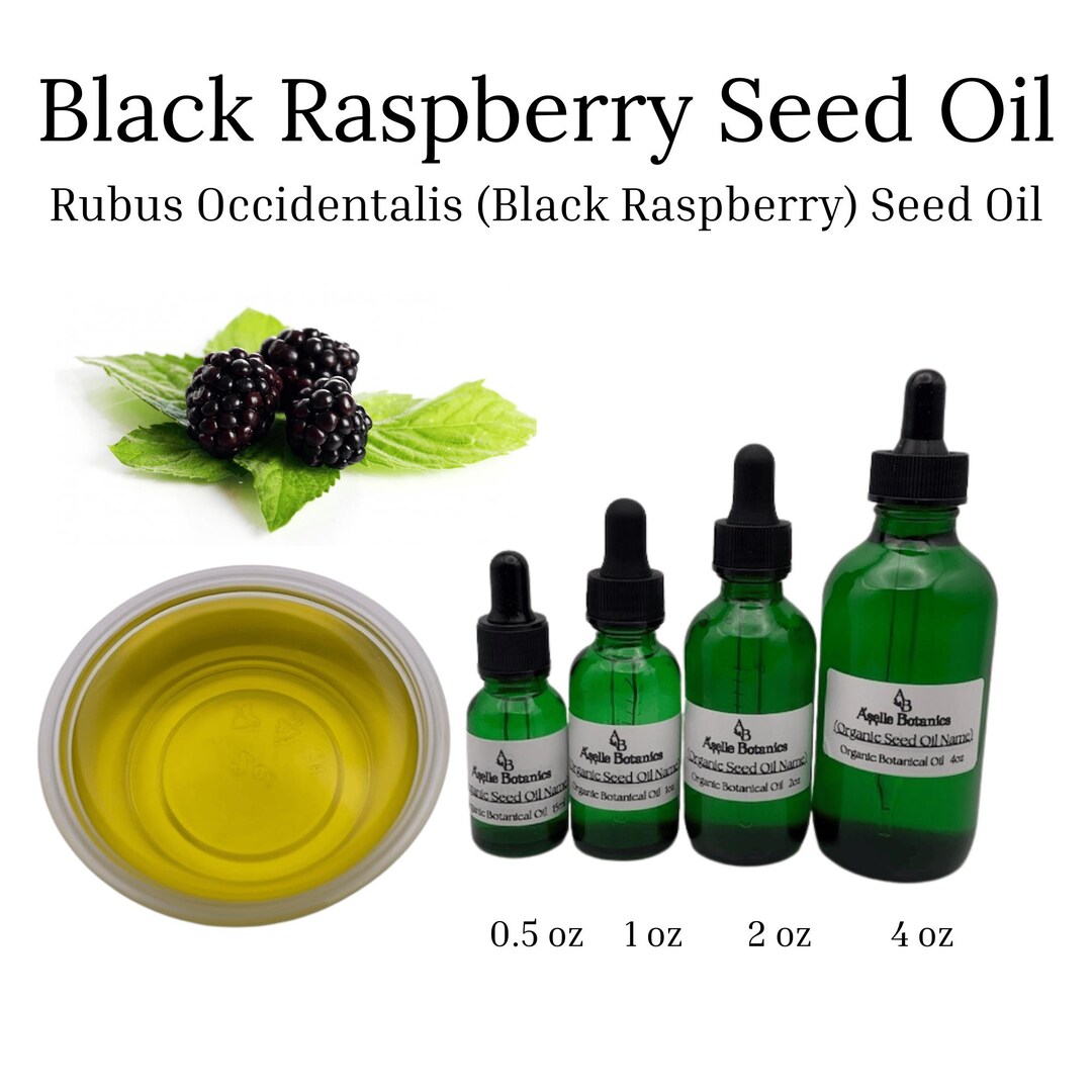 Pure Organic Black Raspberry Seed Oil – 100% Botanical Plant Oil - Etsy