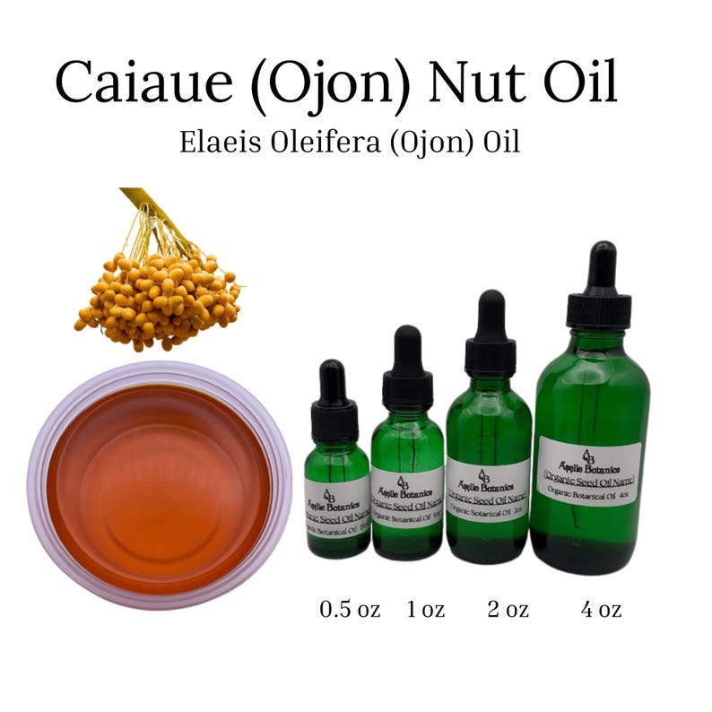 Pure Organic Caiaue ojon Oil 100% Botanical Plant Oil - Etsy
