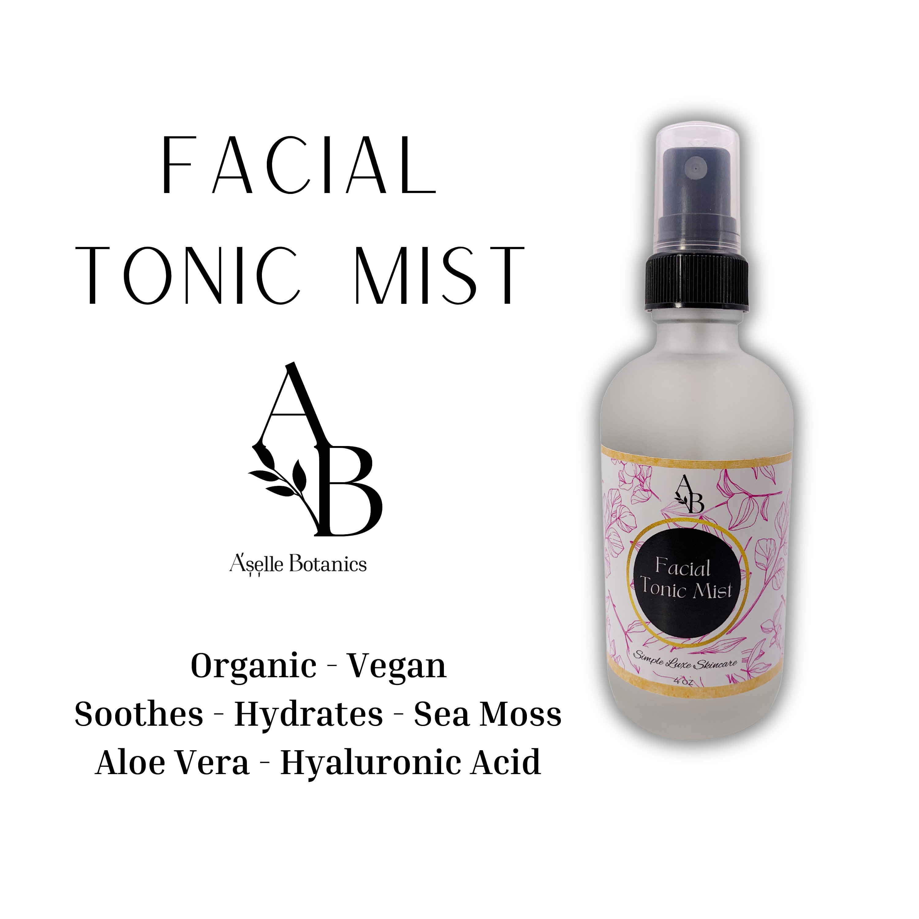 Facial Tonic Mist - Etsy