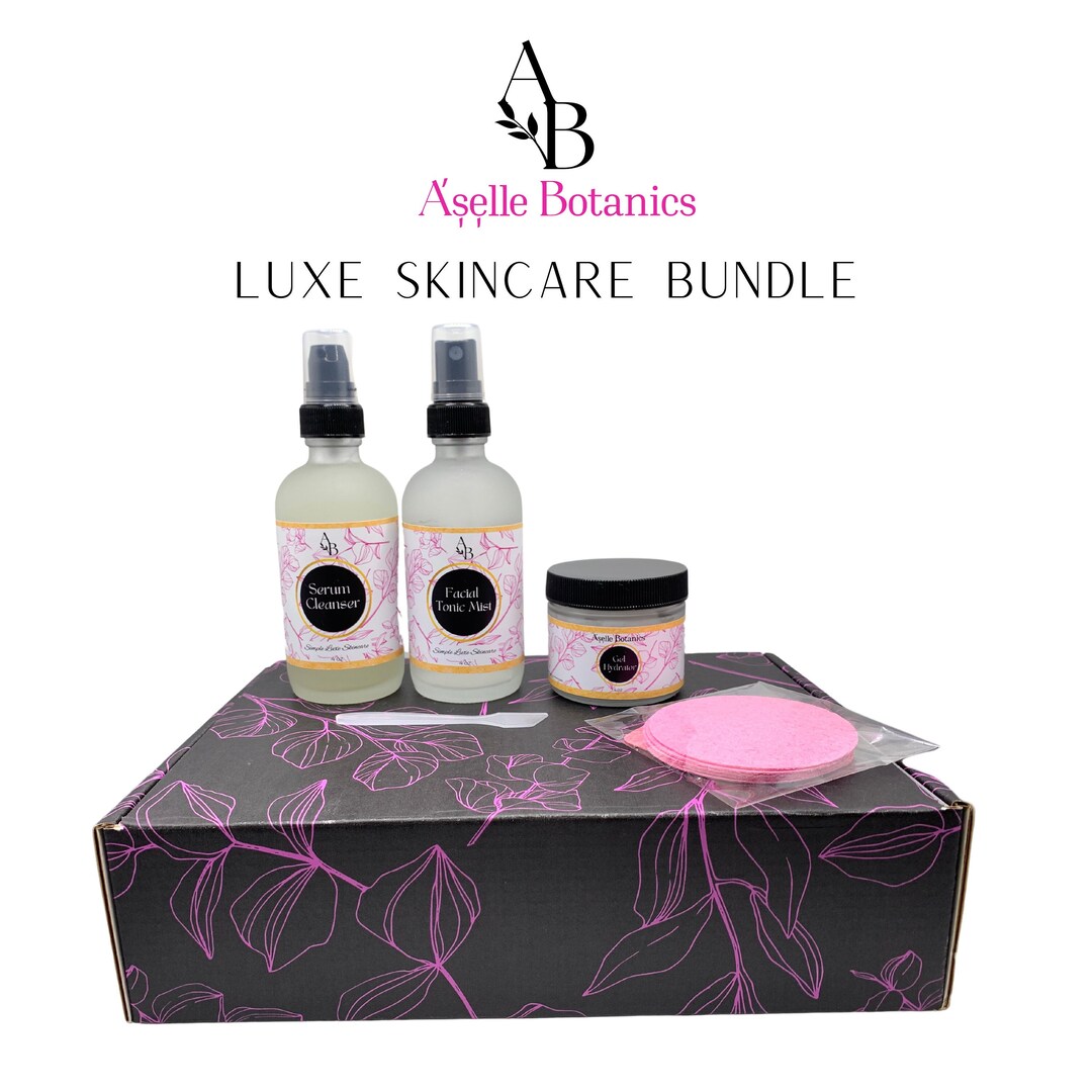Luxe Skincare Bundle gift Set - Etsy