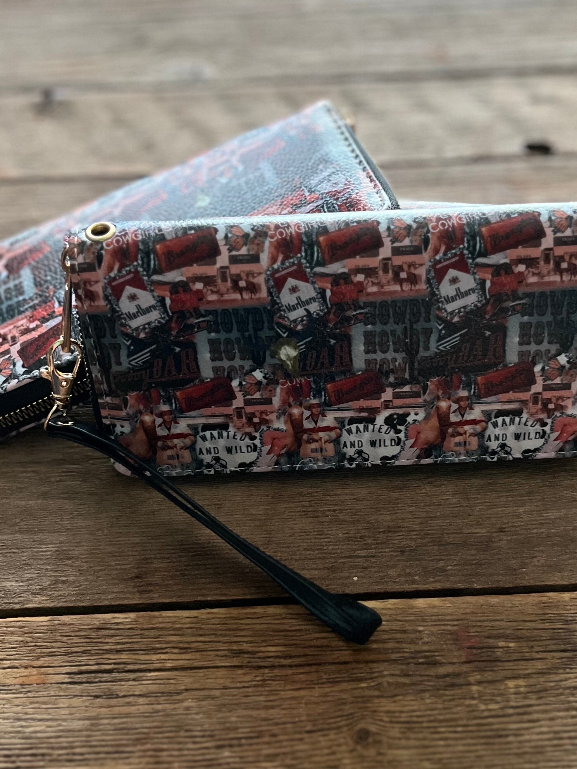 Long Live Cowgirls Marlboro Wallet - Etsy