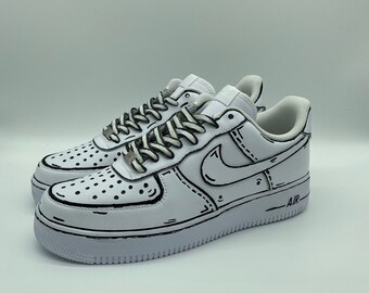 Cartoon Nike Air Force 1 | Etsy