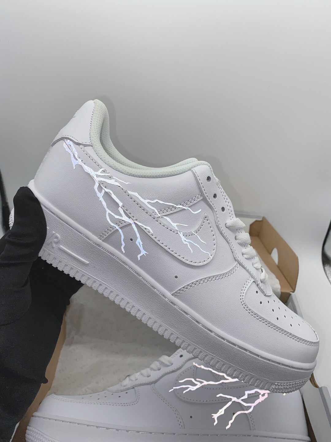 Air Force Custom Reflective Lightning Unisex All Size - Etsy