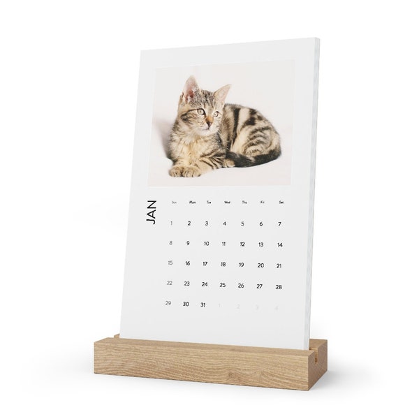 Cat Calendar - Etsy