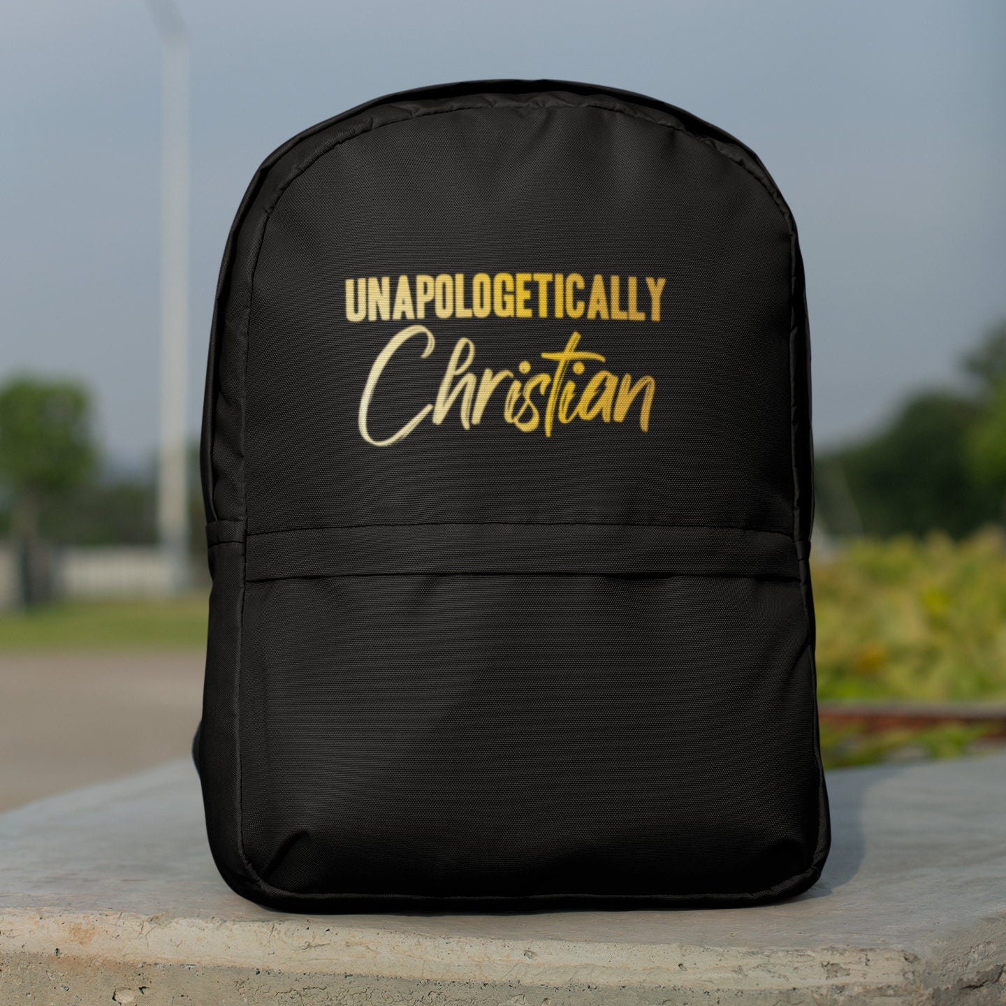 Unapologetically Christian Backpack | Back to School Backpack | Faith ...
