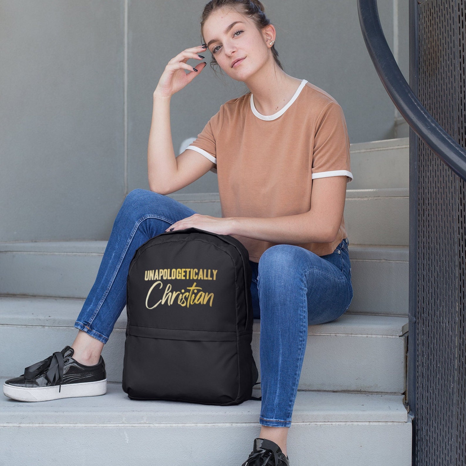 Unapologetically Christian Backpack | Back to School Backpack | Faith ...