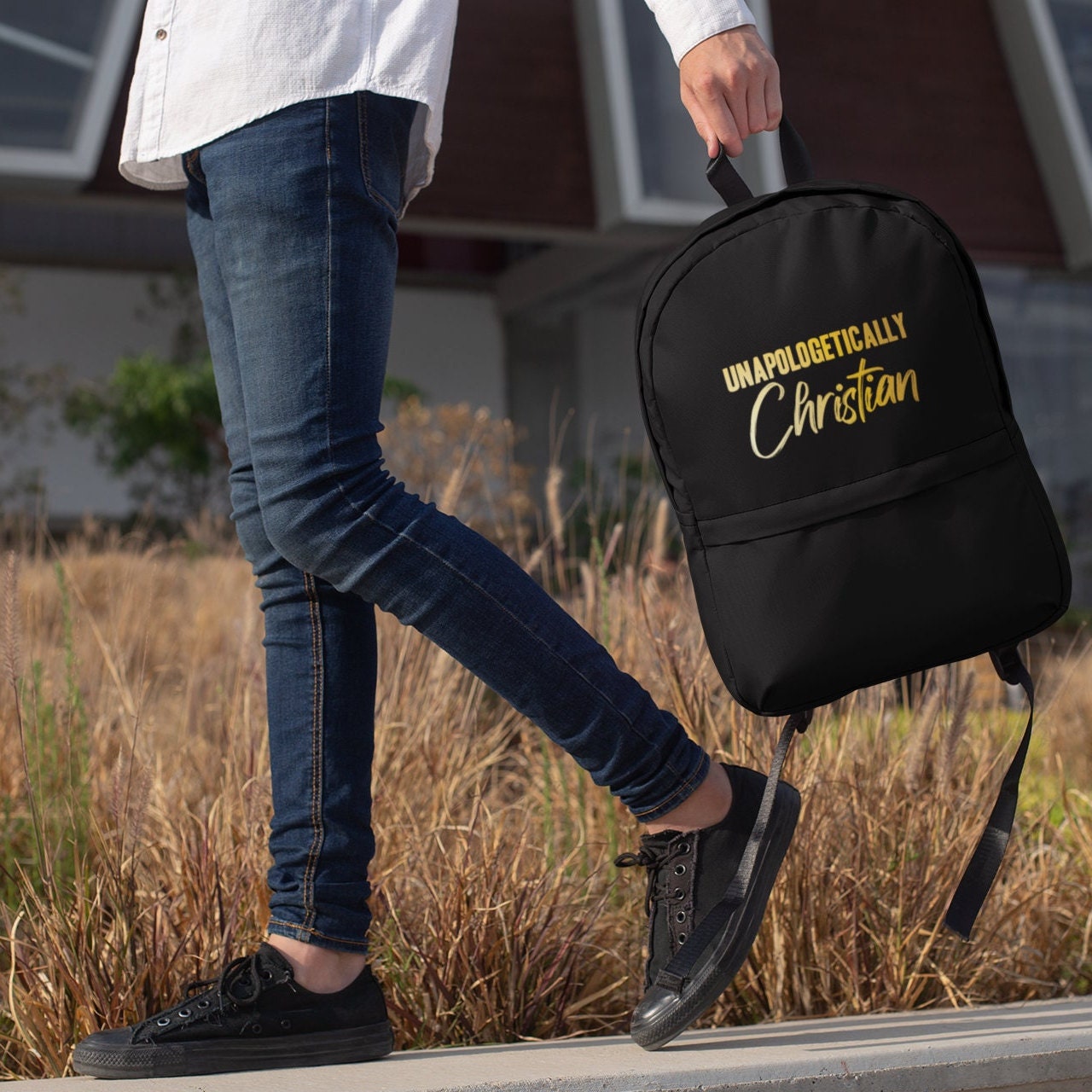 Unapologetically Christian Backpack | Back to School Backpack | Faith ...