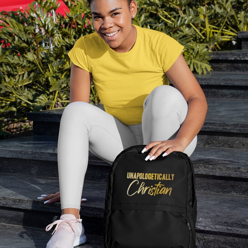Unapologetically Christian Backpack | Back to School Backpack | Faith ...