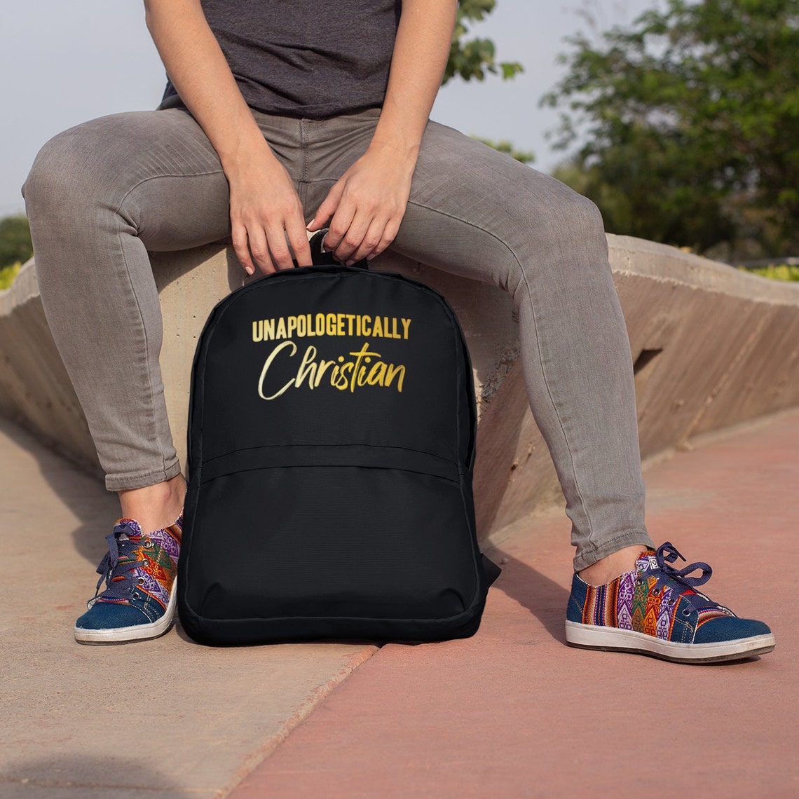 Unapologetically Christian Backpack | Back to School Backpack | Faith ...