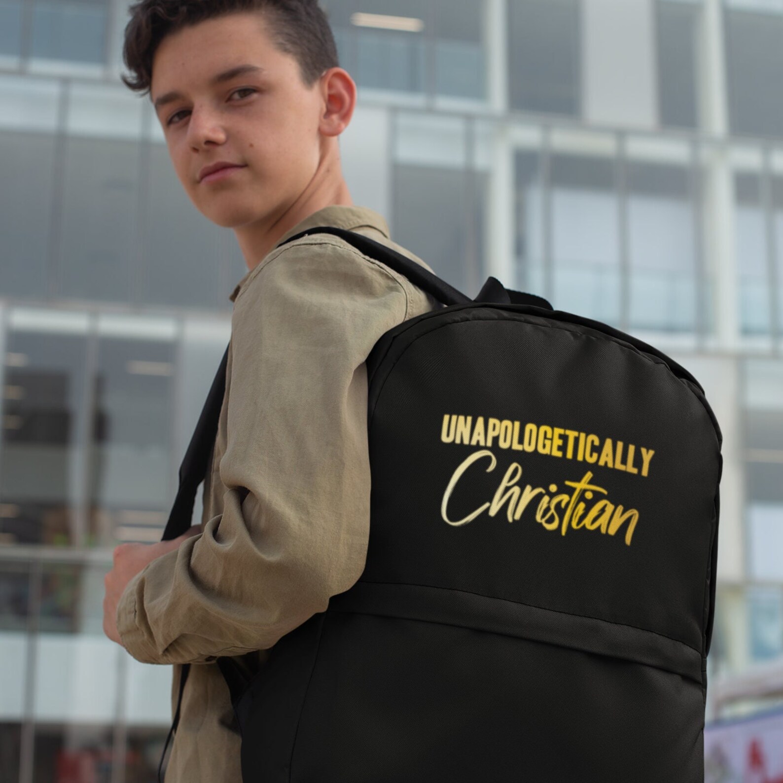 Unapologetically Christian Backpack | Back to School Backpack | Faith ...