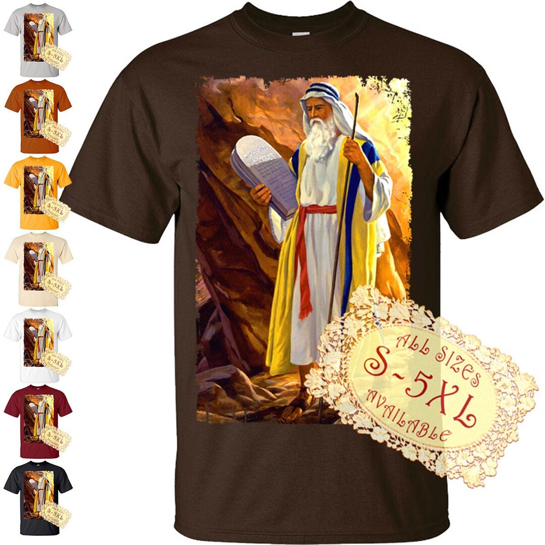 Moses V15 DTG PRINT Men Tshirt S M L XL 2XL 3XL 4XL 5XL - Etsy