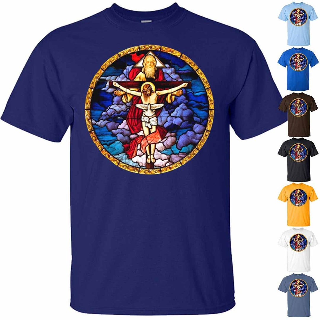 Holy Trinity V4 DTG PRINT Men Tshirt S M L XL 2XL 3XL 4XL 5XL - Etsy