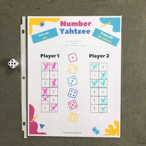Number Recognition Dice Game | Learn Numbers 1-6 | Preschool ...