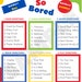 Activity Chart for Kids | I'm so Bored Chart | Printable for Kids ...