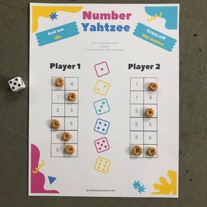 Number Recognition Dice Game | Learn Numbers 1-6 | Preschool ...