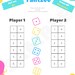 Math Dice Game Bundle | Multiplication, Addition and Number Recognition ...
