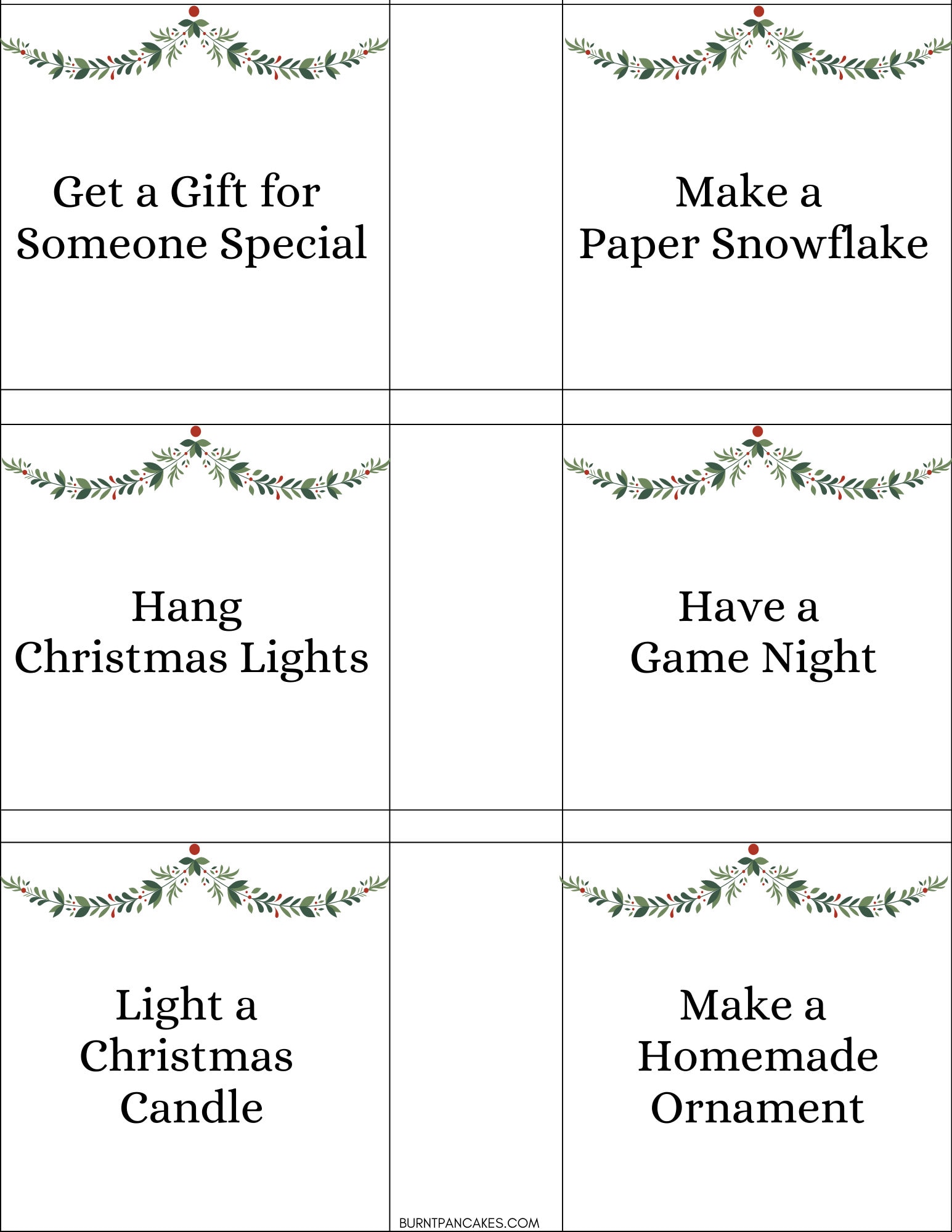 Advent Activity Cards | Countdown to Christmas | Holiday Activities for ...
