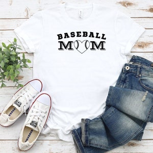 Baseball Mom Shirt | T-shirt for Baseball Moms | Team Mom Gift | Gifts ...