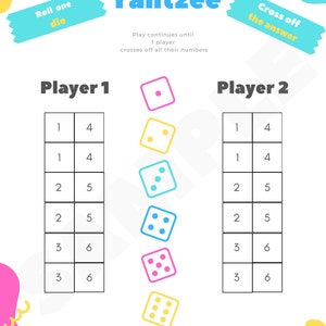 Number Recognition Dice Game | Learn Numbers 1-6 | Preschool ...