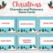 Christmas Games Printable | Holiday Charades and Pictionary | Holiday ...