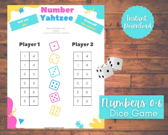 Number Recognition Dice Game | Learn Numbers 1-6 | Preschool ...