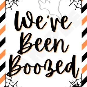 You've Been Boozed | Printable Sign and Directions | Neighborhood ...