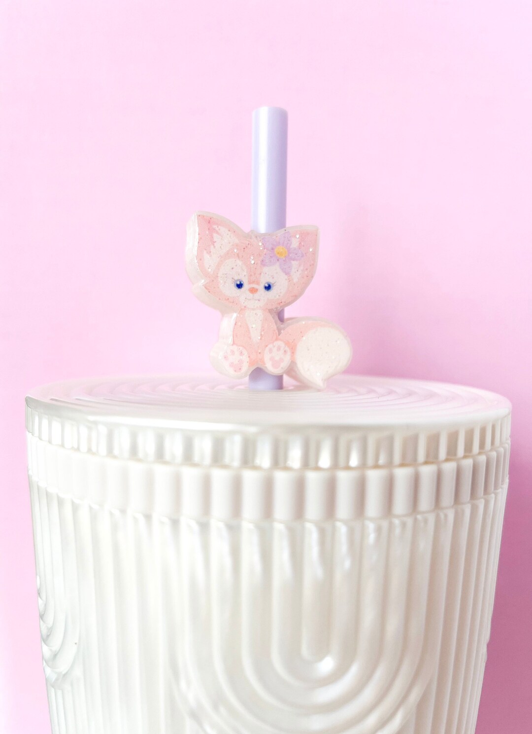 Fox Straw Charm - Etsy