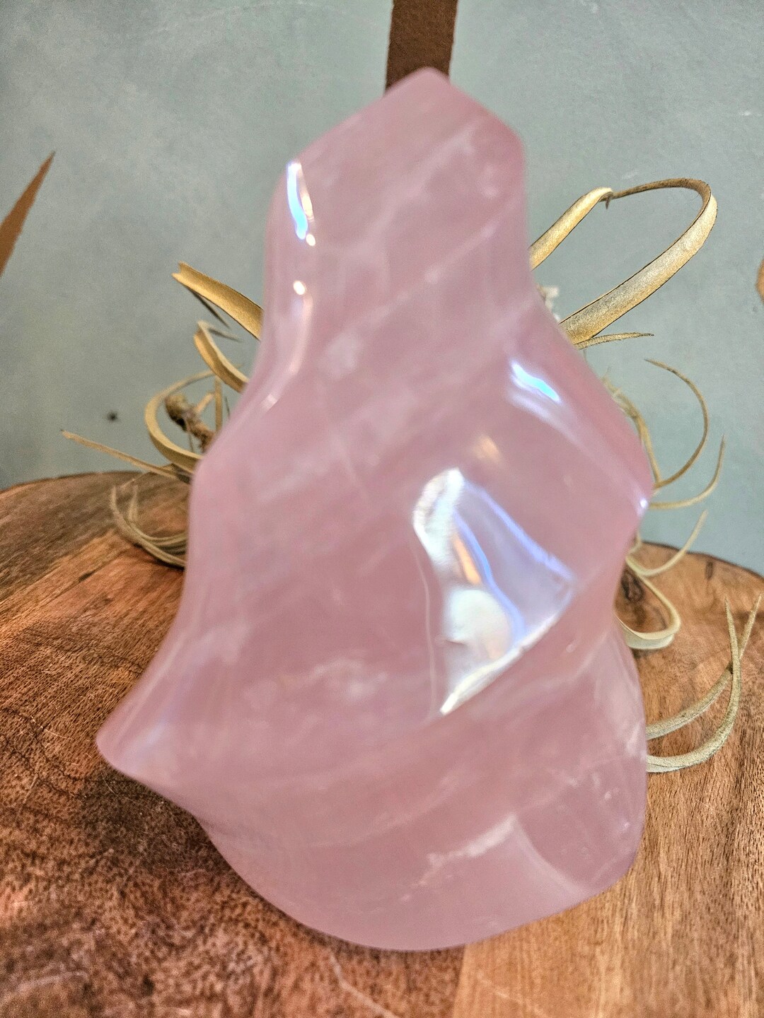 Rose Quartz Flame - Etsy