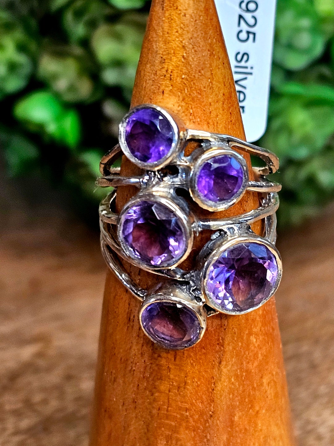 Amethyst Ring - Etsy