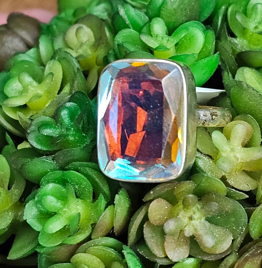 Aura Quartz Ring - Etsy